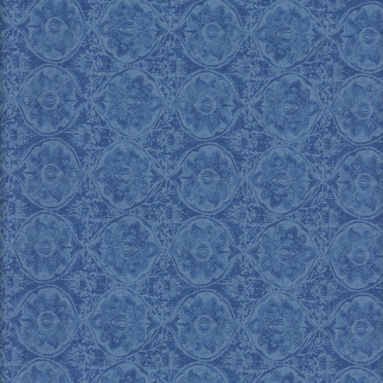 Windham Fabrics Banyan Damask Denim | Quilt Fabric